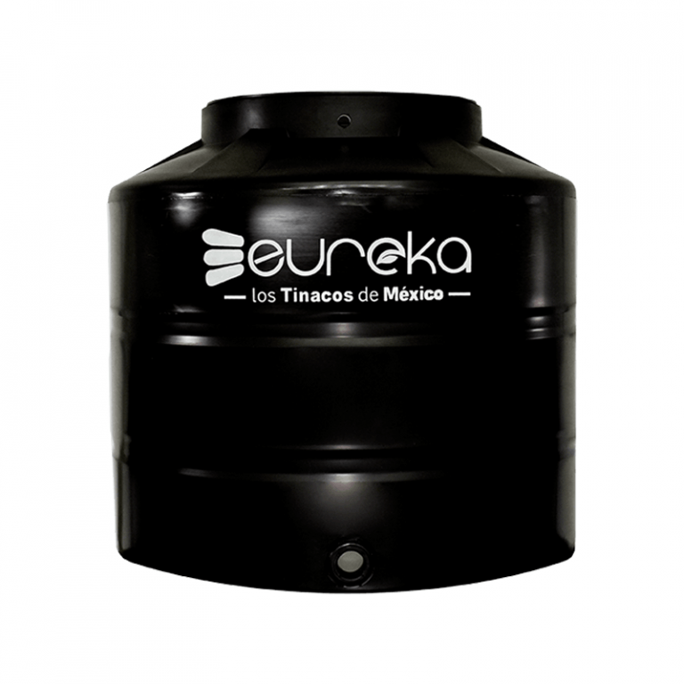 Tinaco EUREKA/MEXALIT Bicapa Color Negro 450LT C/ACC - Materiales Cred