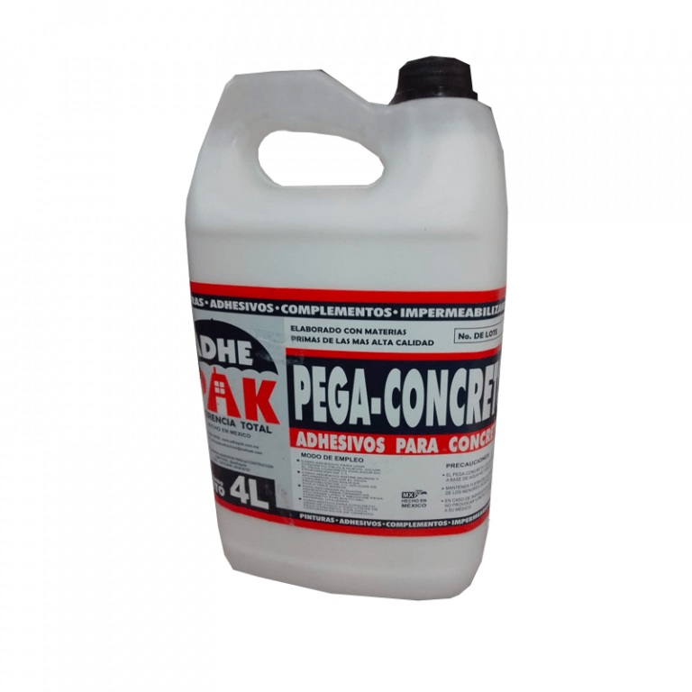Pega Concreto Adhe Pak Galón de 4LT - Materiales Cred